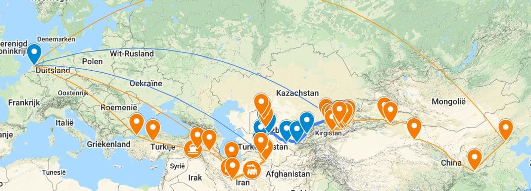 Zijderoute Express | per trein dwars door Centraal Azië reizen